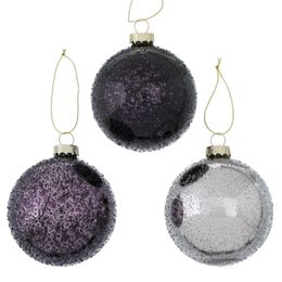 Boltze 3er Set Weihnachtskugel Cervise &Oslash;8 cm skandinavische Deko Online Shop