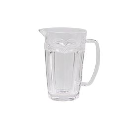 Chic Antique Antoinette Glas Kanne mit Perlenkante H20/D14 cm skandinavische Deko Online Shop