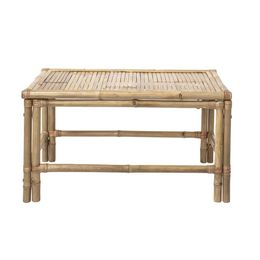 Bloomingville Sofatisch Sole aus Bambus L90 x B60 x H50cm, natur skandinavische Deko Online Shop