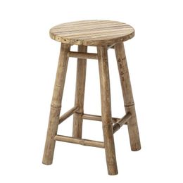 Bloomingville Bambus Hocker Sole &Oslash; 30 cm, H&ouml;he 50 cm skandinavische Deko Online Shop
