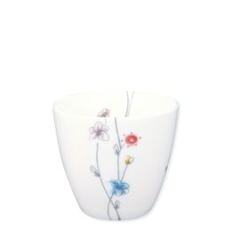 GreenGate Latte Cup Venissa wei&szlig; &Oslash; 10, H&ouml;he 9 cm skandinavische Deko Online Shop