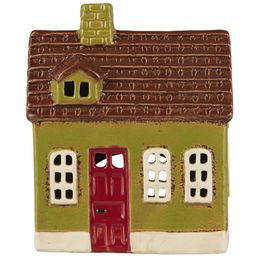 IB Laursen Teelicht-H&auml;uschen My Home Town mit Gaube 13.5 x 7.7 x 16.5 cm skandinavische Deko Online Shop