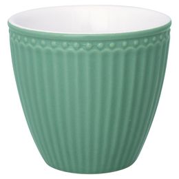 GreenGate Latte Tasse Alice Everyday dusty green skandinavische Deko Online Shop