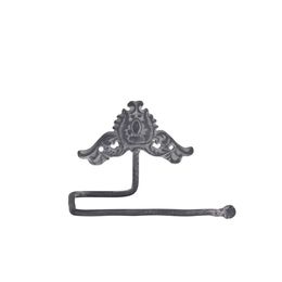 Chic Antique Toilettenpapierhalter mit Dekor Antik grau skandinavische Deko Online Shop