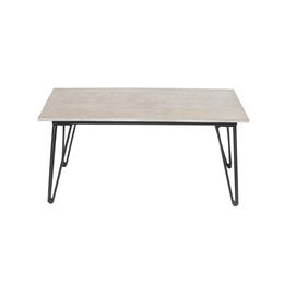 Bloomingville Gartentisch Mundo L90 x B60 x H42cm, grau skandinavische Deko Online Shop
