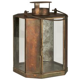 IB Laursen Laterne Valdemar achteckig 15 x 15 x 22 cm skandinavische Deko Online Shop