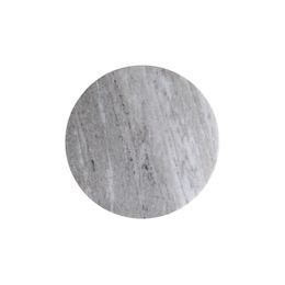 Chic Antique Tapasplatte Morlaix aus Marmor H2,5 x &Oslash;30 cm, grau skandinavische Deko Online Shop