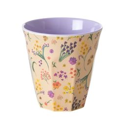 Rice Mittelgro&szlig;er Becher Wild Flower Medium 250 ml &Oslash; 9 cm, H&ouml;he 9 cm skandinavische Deko Online Shop