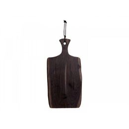 Chic Antique Tapasbrett Laon aus Mangoholz 45 x 21 x 1,5 cm, kohle skandinavische Deko Online Shop
