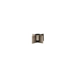 house doctor Kerzenst&auml;nder Wing 6 x 3cm, f&uuml;r &Oslash;2cm Kerzen, metallisch skandinavische Deko Online Shop