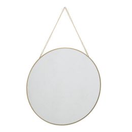 Bloomingville Spiegel Sibal zum H&auml;ngen &Oslash;38 cm skandinavische Deko Online Shop