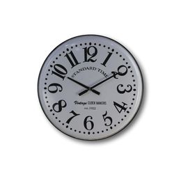 HSM Collection Wanduhr Roman wei&szlig; &Oslash; 62 cm skandinavische Deko Online Shop