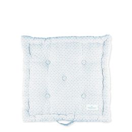 GreenGate Sitzkissen Boxkissen Narina 50 x 50 x 10 cm, pale blue skandinavische Deko Online Shop