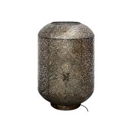 Chic Antique Vire Tischlampe mit Muster H60/D38,5 cm antique bronze skandinavische Deko Online Shop