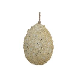 Chic Antique Osterei mit Struktur H7 x &Oslash;5 cm, honig skandinavische Deko Online Shop
