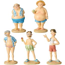 IB Laursen Dekofigur Strandk&ouml;nig &ndash; M&auml;nner in Badebekleidung 1 Figur, 14-17 cm, zuf&auml;llige Auswahl skandinavische Deko Online Shop