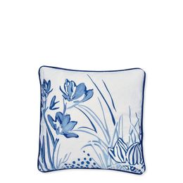 GreenGate Kissenbezug Kristel blue 40x40cm skandinavische Deko Online Shop