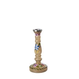 Rice Glas Kerzenhalter 20 cm, gelb skandinavische Deko Online Shop