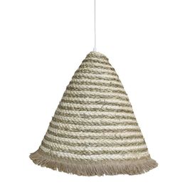 Chic Antique Geflochtener Lampenschirn 45x41 cm, spitz skandinavische Deko Online Shop