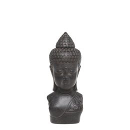 Chic Antique Deko Buddha aus Polyresin H31,5/L12/B12 cm antique schwarz skandinavische Deko Online Shop