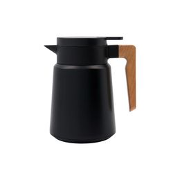 house doctor Thermoskanne Cole 20 cm, &Oslash; 13,5 cm, 1 Liter, schwarz skandinavische Deko Online Shop