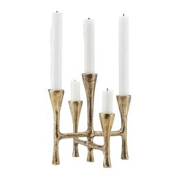 house doctor Kerzenst&auml;nder Tristy Messing-Finish skandinavische Deko Online Shop