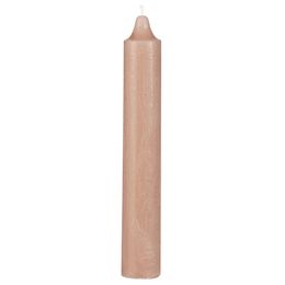 IB Laursen Dickere Rustikale Stabkerze 25 cm, &Oslash; 3,8 cm H&ouml;he 25 cm, &Oslash; 3,8 cm, rose skandinavische Deko Online Shop
