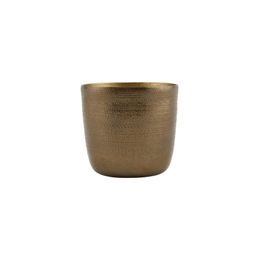 house doctor &Uuml;bertopf Chappra &Oslash;9.5 x H9cm, 500ml, gold skandinavische Deko Online Shop