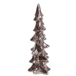 Chic Antique Weihnachtsbaum Aufsteller mit Glitzer H24/L10,5/B8 cm, mokka skandinavische Deko Online Shop