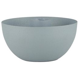 IB Laursen Kerzenhalter f&uuml;r Stabkerze sch&uuml;sself&ouml;rmig &Oslash; 10,2 cm, H&ouml;he 5,3 cm, blau skandinavische Deko Online Shop
