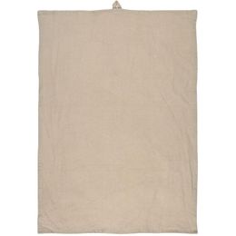 IB Laursen Geschirrtuch Freja aus Leinen und Baumwolle 70 x 50 cm, rose shadow