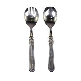 Chic Antique Linas Salat Besteck antique kohle skandinavische Deko Online Shop