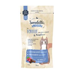 Sanabelle Katzensnack Forelle & Preiselbeere 3x55 g