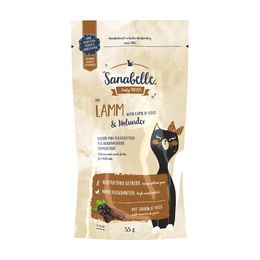 Sanabelle Katzensnack Lamm & Holunder 3x55 g