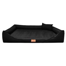 tierlando HEKTOR ULTRA-STRONG - Orthop&auml;disches Hundebett schwarz 1,6 m, 22 cm, 1,1 m
