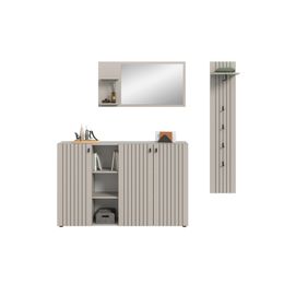 Garderobe Station 3-tlg. Kaschmir