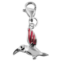 Adelia&acute;s Kettenanh&auml;nger ADELIA&acute;S "Unisex Anh&auml;nger &ndash; Charmanh&auml;nger aus Edelstahl", silber, Schmuckanh&auml;nger, Damen, Edelstahl, Kettenanh&auml;nger, Zum Verschenken an Menschen, die Ihnen am Herzen liegen