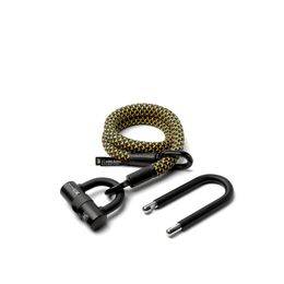 texlock eyelet UX-lock Bauhaus Dessau 100 cm - Seil mit B&uuml;gelschloss - Fahrradschloss Textilschloss
