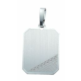 Adelia&acute;s Kettenanh&auml;nger ADELIA&acute;S "Gravurplatte 925 Silber &ndash; Silberanh&auml;nger", silber, Schmuckanh&auml;nger, Damen, Silber 925 (Sterlingsilber), Kettenanh&auml;nger, Silberanh&auml;nger