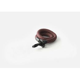 texlock eyelet chateau red 100 cm - Erweiterung f&uuml;r B&uuml;gelschloss - Fahrradschloss Textilseil