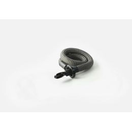 texlock eyelet electric grey 100 cm - Erweiterung f&uuml;r B&uuml;gelschloss - Fahrradschloss Textilseil