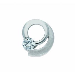Adelia&acute;s Kettenanh&auml;nger ADELIA&acute;S "Anh&auml;nger 925 Silber mit Zirkonia &ndash; Silberanh&auml;nger", silber, Schmuckanh&auml;nger, Damen, mit Zirkonia, Silber 925 (Sterlingsilber), Kettenanh&auml;nger, Silberanh&auml;nger