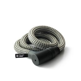 texlock orbit electric grey 120 cm - Seilschloss mit Schlie&szlig;zylinder - Fahrradschloss Textilschloss