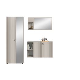 Garderobe Station 3-tlg. Kaschmir