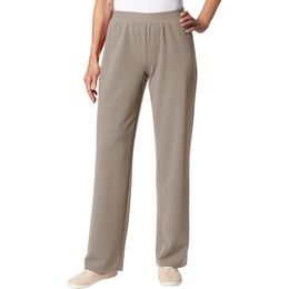 Damen Schlupfhose in weiter Form sesam, Gr&ouml;&szlig;e 19