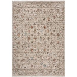 Teppich FLAIR RUGS "Elodie", beige (natur), B:120cm H:8mm L:170cm, Polyester, Teppiche, Teppich, Flor mit Glanzeffekt, Wohnzimmer, Schlafzimmer, Esszimmer