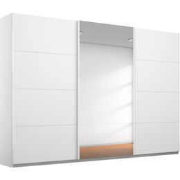 Schwebet&uuml;renschrank Rauch "Kleiderschrank Schrank Garderobe W&auml;scheschrank KEPAN", wei&szlig;, B:270cm H:230cm T:62cm, Holzwerkstoff, Schr&auml;nke, Schwebet&uuml;renschrank, inkl. Schubladen-Einsatz und extra Einlegeb&ouml;den MADE IN GERMANY