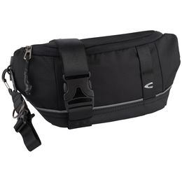Bauchtasche Camel Active "Connect", Damen, Gr. B/H/T: 31cm x 15cm x 8cm, schwarz, Nylon, beschichtet, clean, unifarben, Taschen, perfekt durchdachtes modulares Reisetaschensortiment in vielen Styles