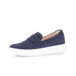 Slipper Gabor "Slipper", Damen, Gr. 35, blau, Schuhe Slipper