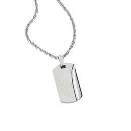 Adelia&acute;s Kettenanh&auml;nger ADELIA&acute;S "Gravurplatte Edelstahl &ndash; Edelstahlanh&auml;nger", silber, Schmuckanh&auml;nger, Damen, Edelstahl, Kettenanh&auml;nger, Edelstahlanh&auml;nger